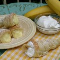 Banana Cream Horns - Hoosier Homemade