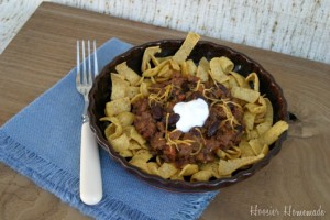 Frito Chili Pie - Hoosier Homemade
