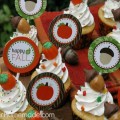 Fall Cupcake Topper Printables - Hoosier Homemade