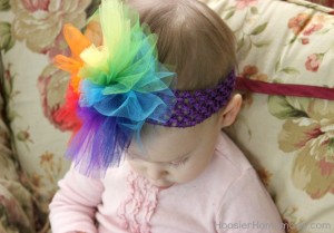 How to Make a Rainbow Headband - Hoosier Homemade